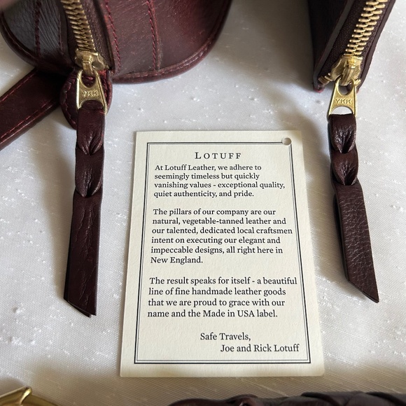 Lotuff | Bags | Lotuff Satchel 9 Strap Braided Tassel Key Fob Pouch ...
